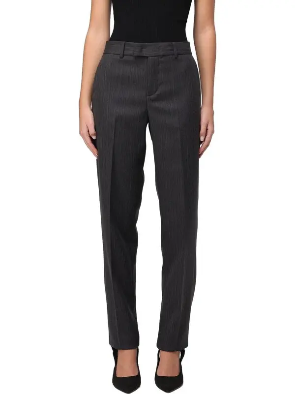 Liu Jo Straight Leg Trousers - Grey