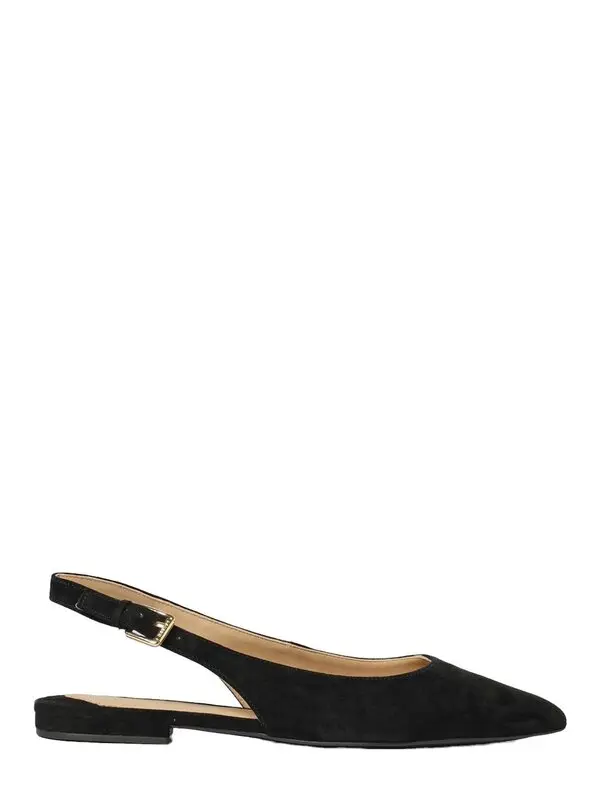 Ralph Lauren Ballet Flat - Black