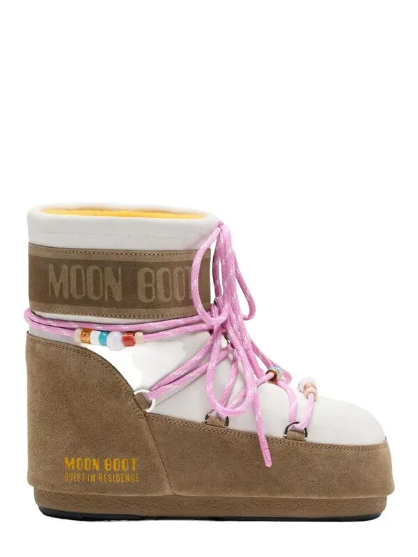 MOON BOOT X GUEST IN RESIDENCE Icon Low Snow Boots - Beige