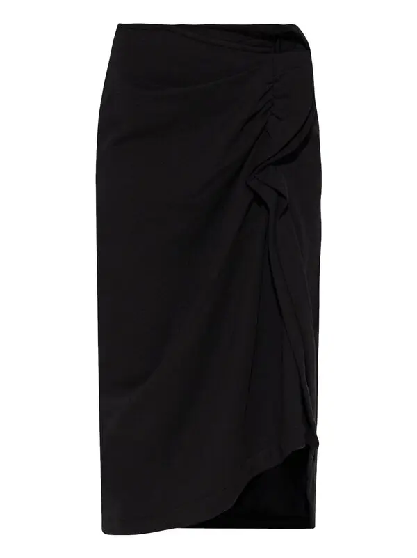 Dries Van Noten Hanam Midi Skirt - Black