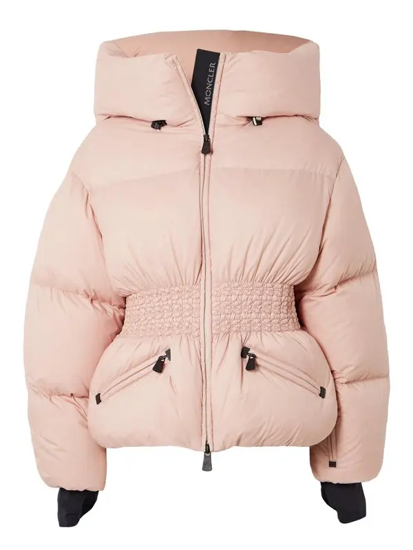 Moncler Wollemi Quilted Down Ski Jacket - Pink