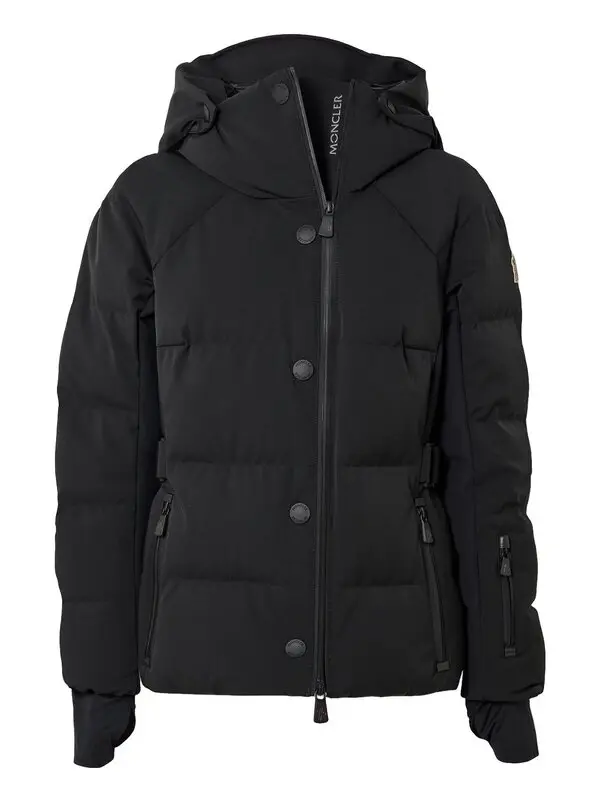 Moncler Guyane Quilted Down Ski Jacket - Black