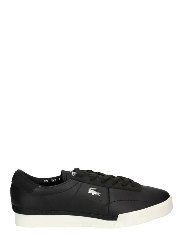 Lacoste Aura Leather Sneakers - Black