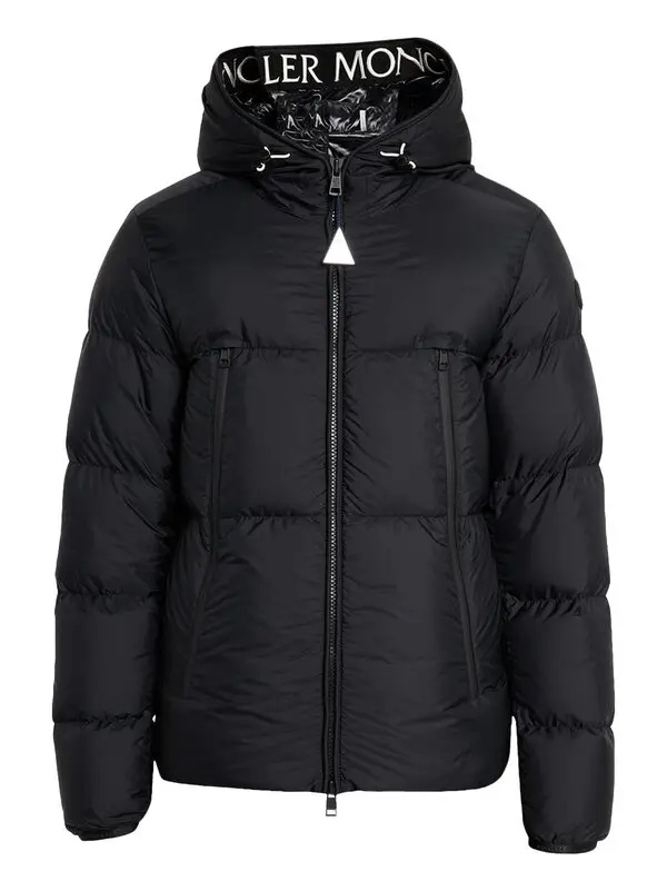Moncler Montcla Hooded Short Down Jacket - Black
