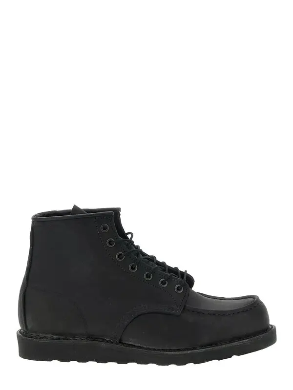 Red Wing Classic Moc Ankle Boots - Black