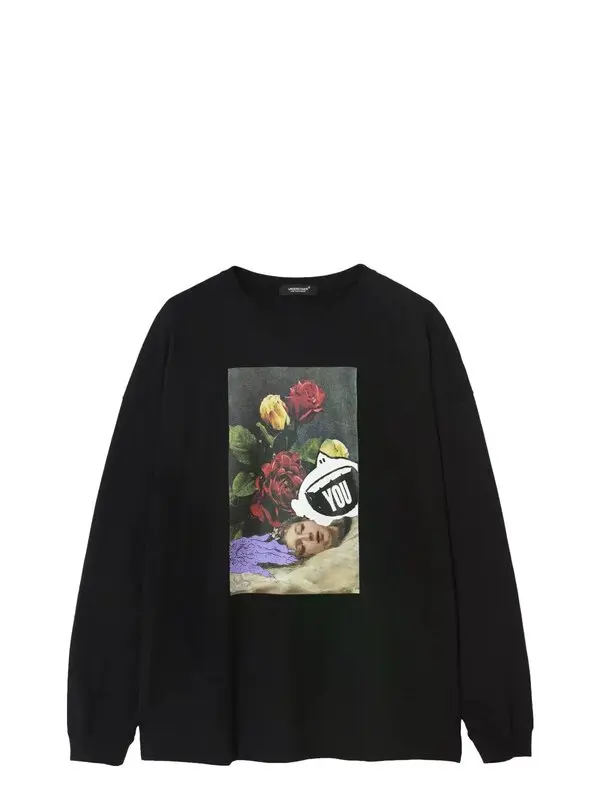 UNDERCOVERISM Graphic-print Long-sleeve Sweatshirt - Black