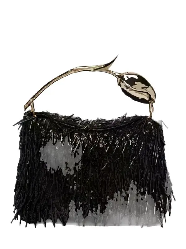 Erdem Bloom Mini Bag - Black