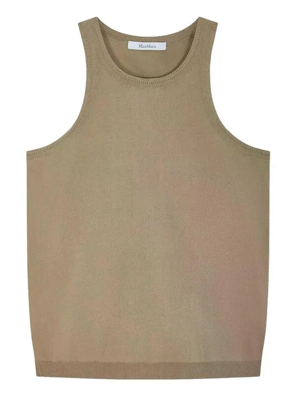 Max Mara Arnes Sleeveless Top - Neutrals