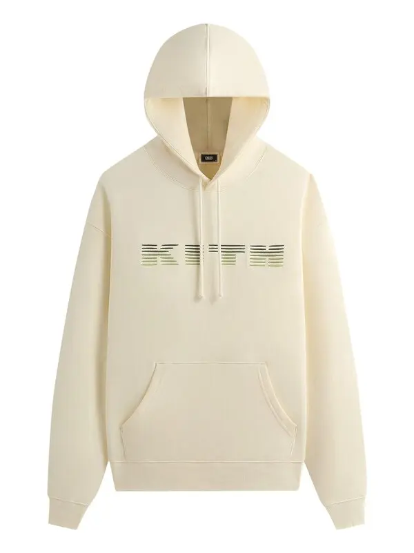 Kith Parallel Lines Williams Iii Hoodie - Cream