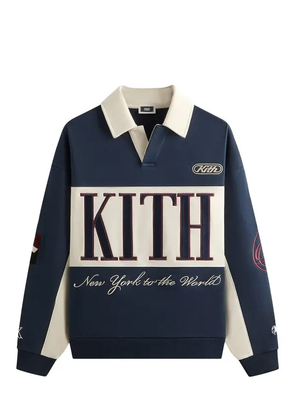 Kith Nelson Panelled Rugby - Black