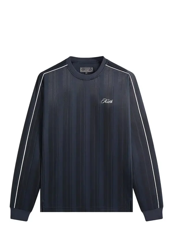 Kith Tricot Panelled Long-sleeve Tee - Black