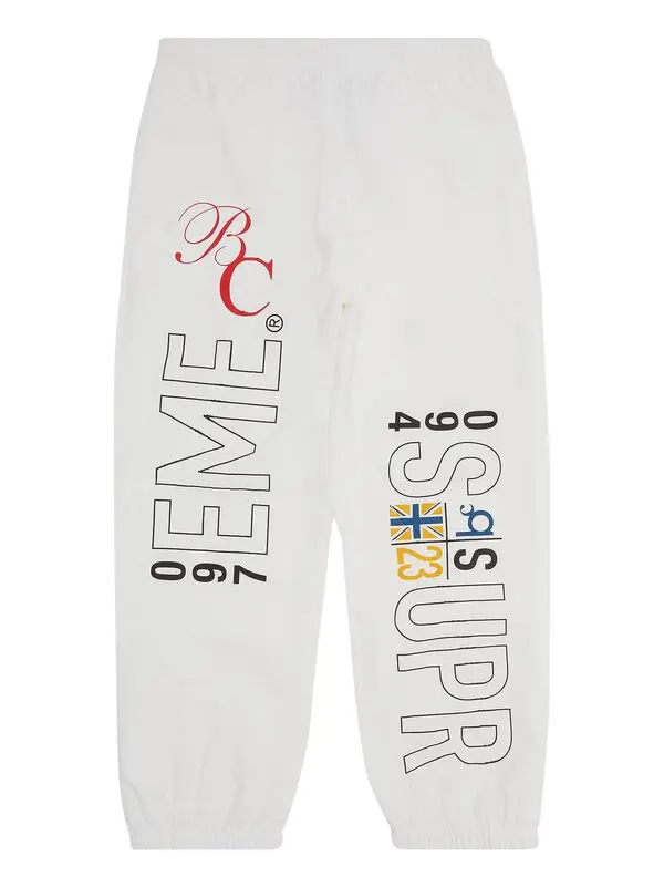 Supreme X Bernadette Corporation Track Pant - White