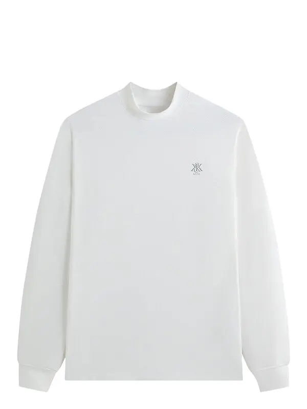 Kith Long-sleeve Mock Neck - White