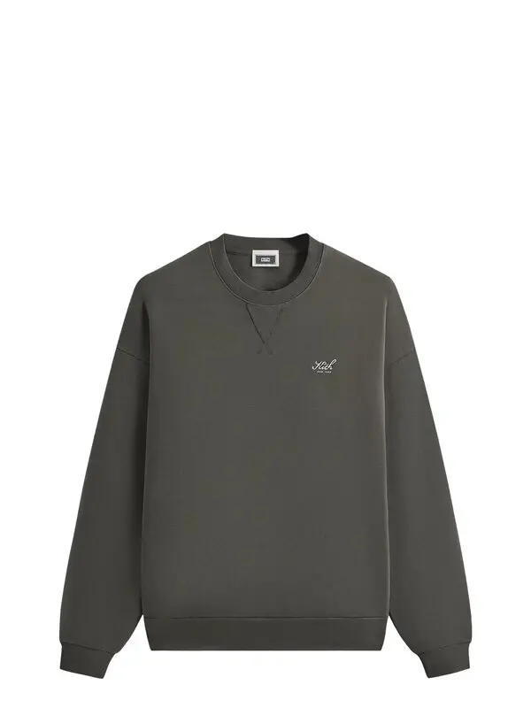 Kith Compact Knit Nelson Crewneck - Black