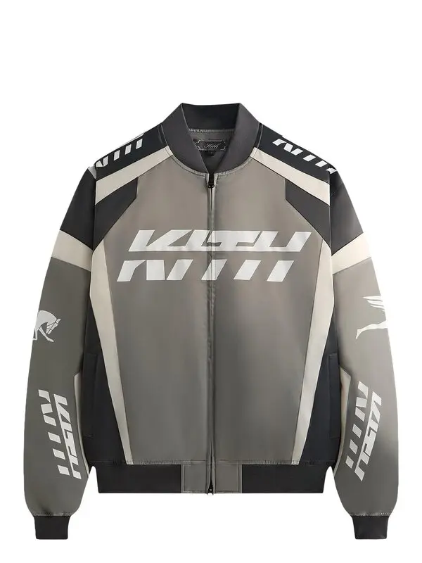 Kith Racing Nylon Bomber Jacket - Tan