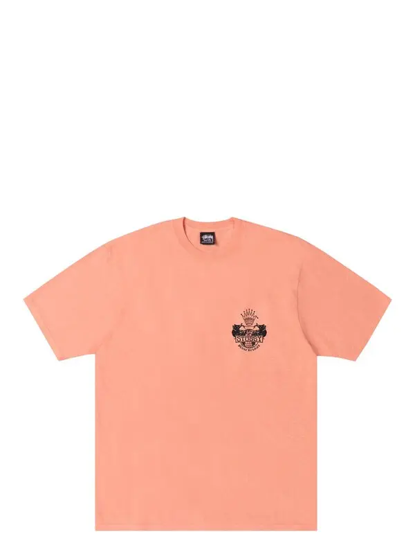 StÜssy Built To Last Pigment Dyed Tee - Orange