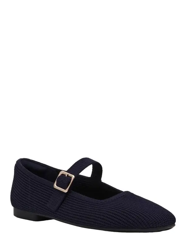 Anne Klein Mabel Mary Jane Flat - Navy