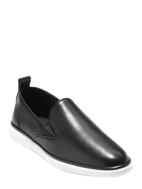 Cole Haan Leather Loafer - Black Leather