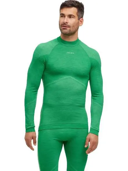 Falke Wool Tech Trend Baselayer Top - Grassgreen
