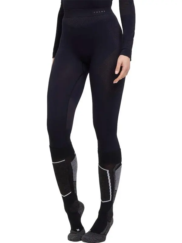 Falke Warm 3/4 Base Layer Bottom - Black