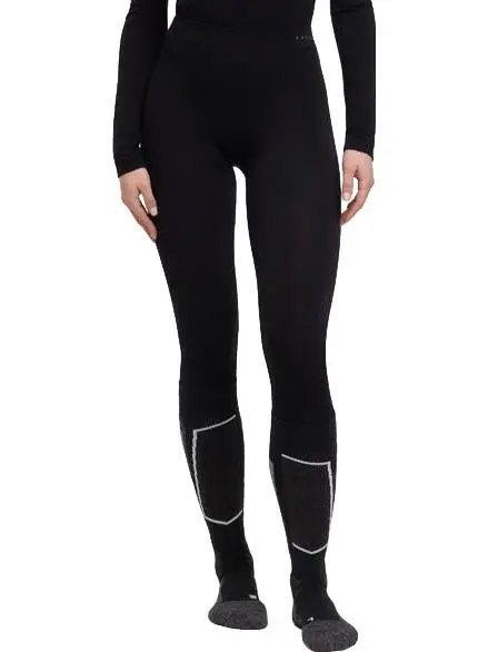Falke Wool Tech Light 3/4 Baselayer Bottom - Black