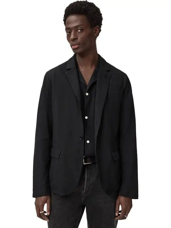 ALLSAINTS Hanbury Slim Fit Blazer - Black