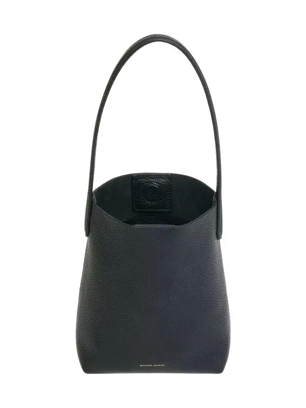 MANSUR GAVRIEL Mini Everyday Leather Tote Bag - Black