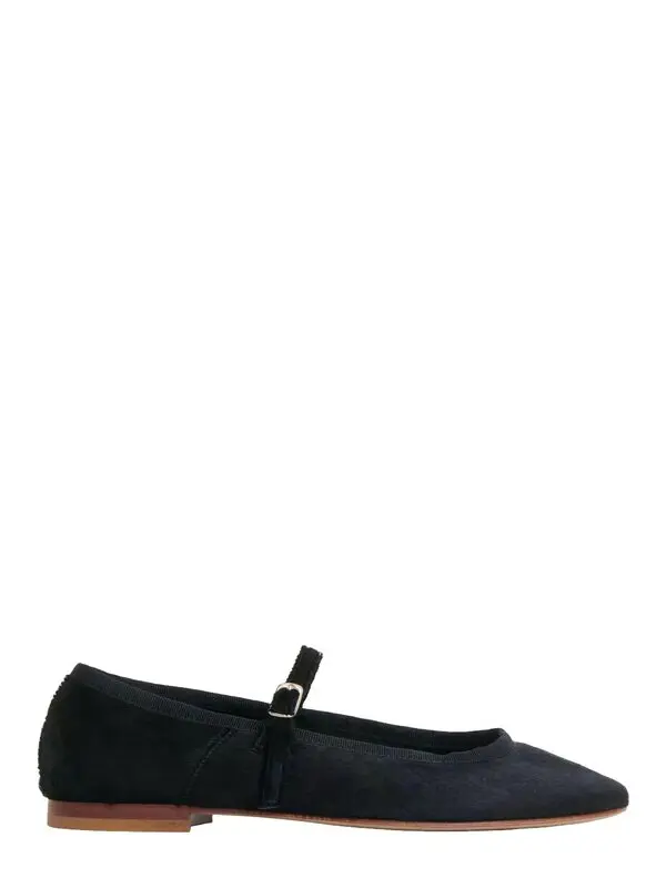 MANSUR GAVRIEL Dance Calf-hair Ballet Flats - Black