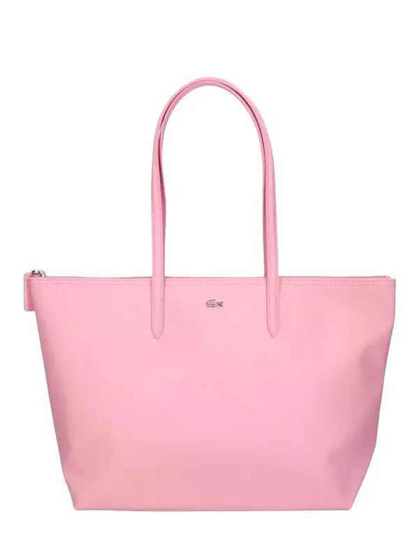 Lacoste Large L.12.12 Concept Tote Bag - Pink