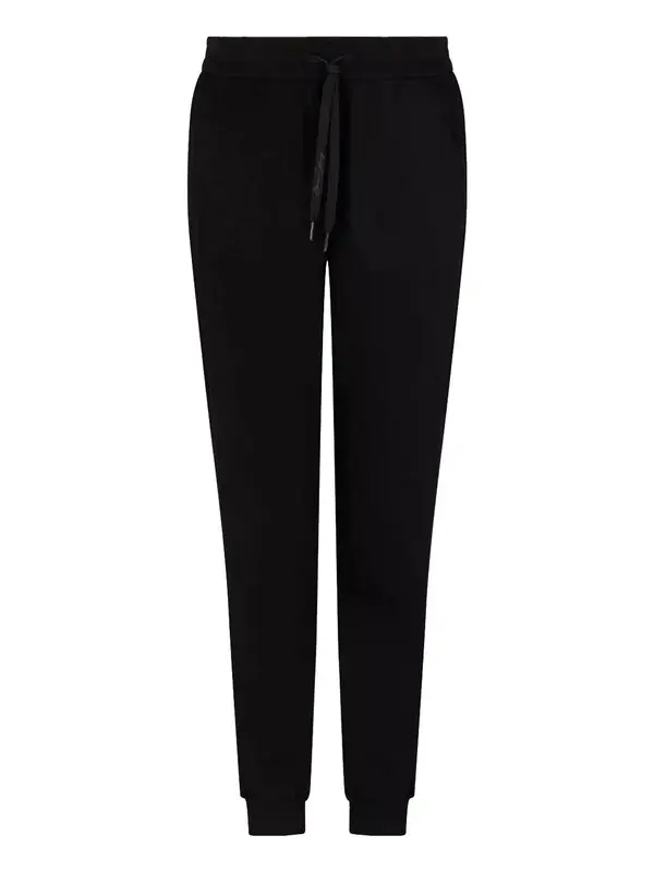 Armani Exchange Straight-leg Trousers - Black