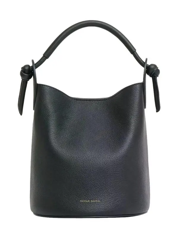 MANSUR GAVRIEL Mini Fortuna Bucket Bag - Black