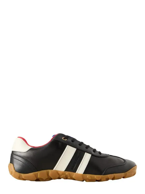 WALES BONNER Leather Cadence Sneakers - Black