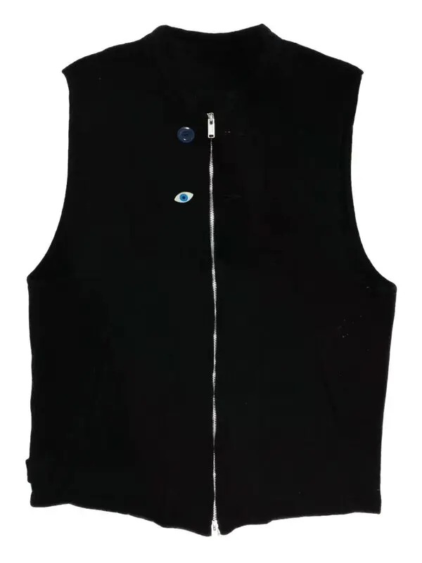 UNDERCOVERISM Eye-embellished Gilet - Blue