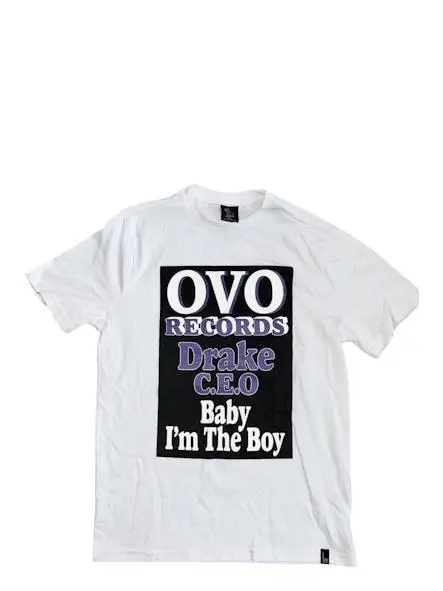 OVO Records Drake Ceo Friends & Family Exclusive T-shirt - White
