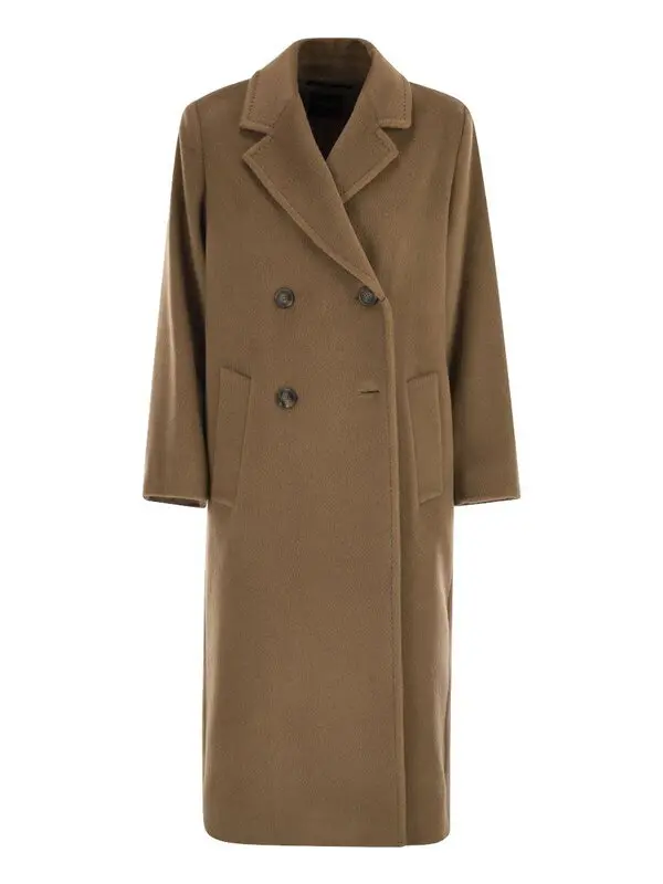 Max Mara Zufolo Wool And Alpaca Coat - Brown