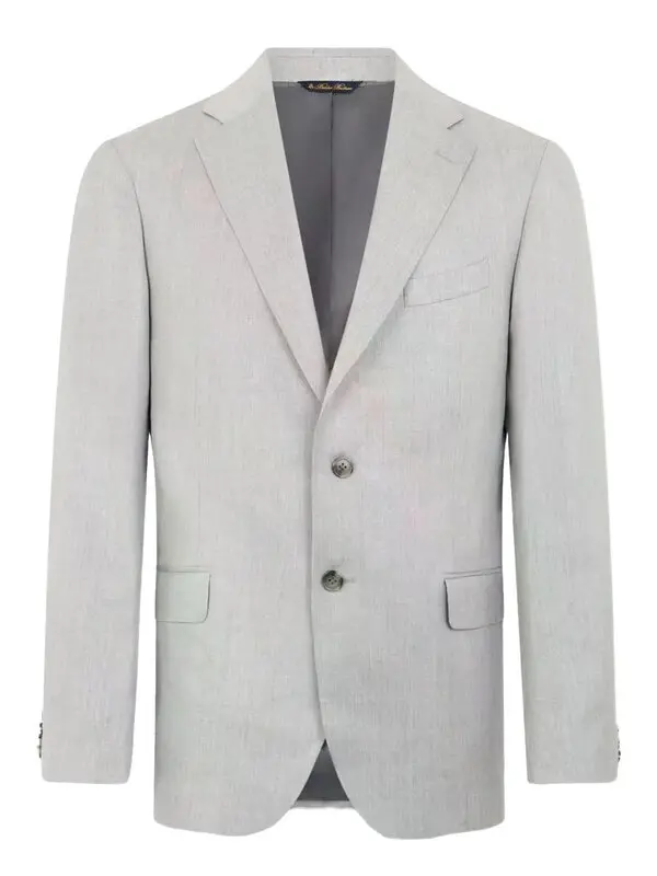 Brooks Brothers Single-breasted Blazer - Grey