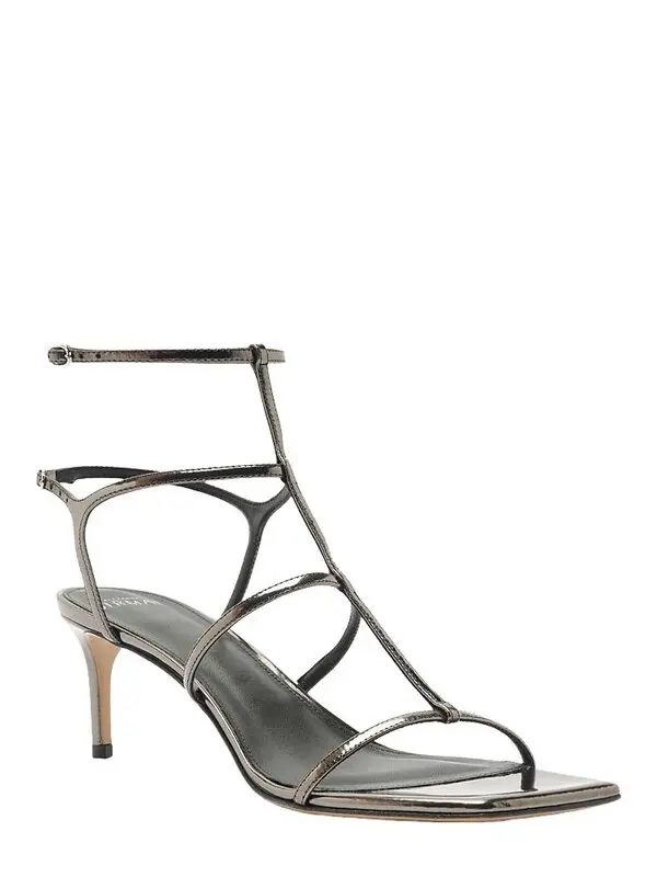 ALEXANDRE BIRMAN Amanda 60 Embellished Sandals - Grafite