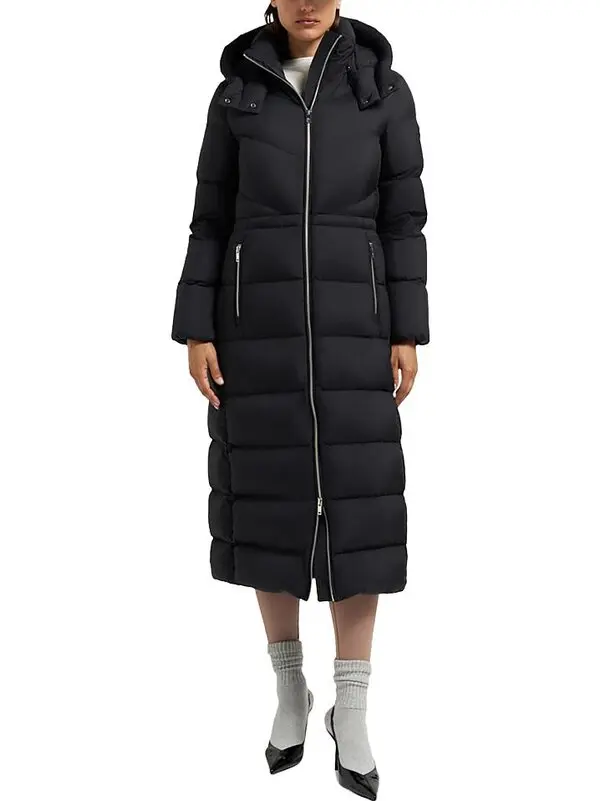 Moose Knuckles Belle Cote Puffer Coat - Black