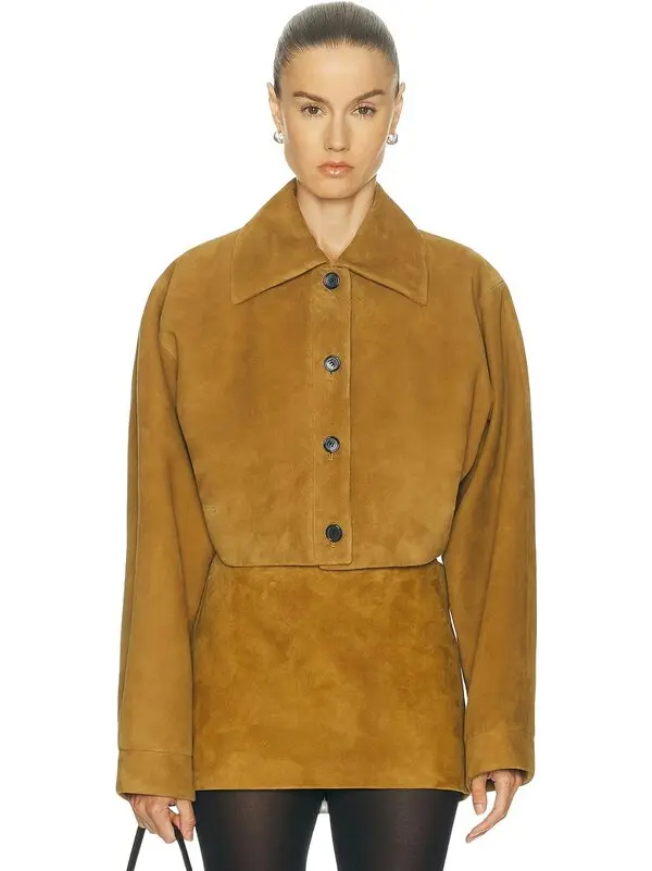 Khaite Sue Jacket - Toffee