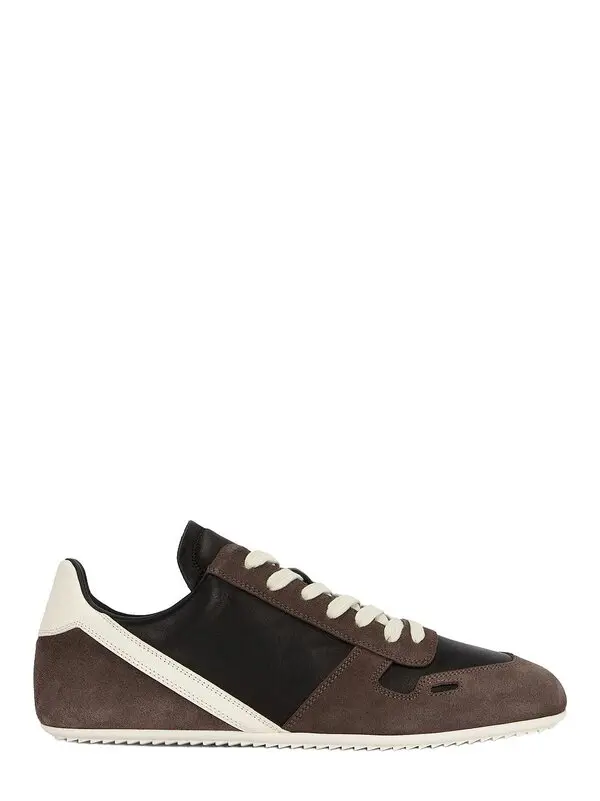 Rick Owens Minimal Sneakers - Darkdust, Black, & Milk