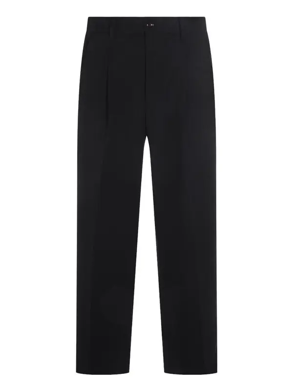 NN.07 Straight Leg Wool Trousers - Deep Navy