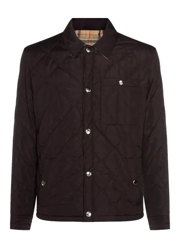 Burberry Brighton Down Jacket - Purple
