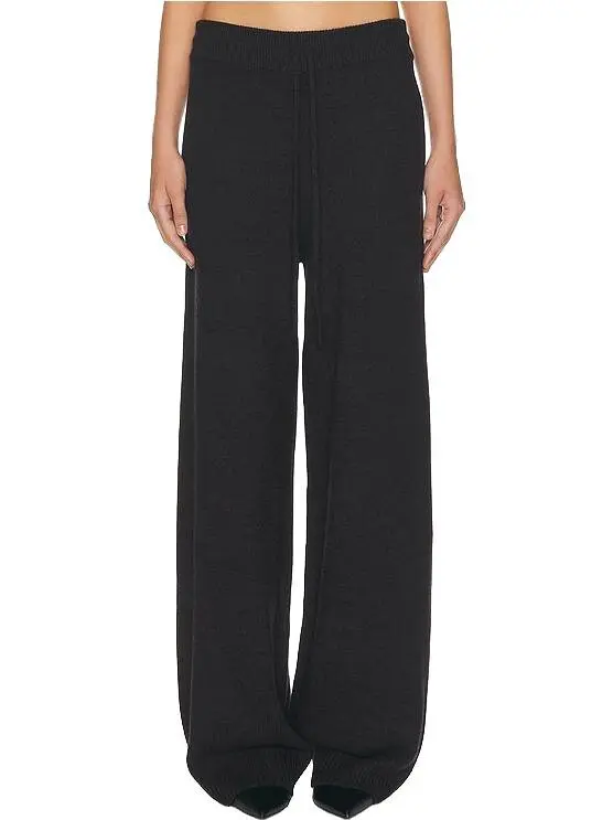 HELSA Paxton Knit Pant - Dark Brown
