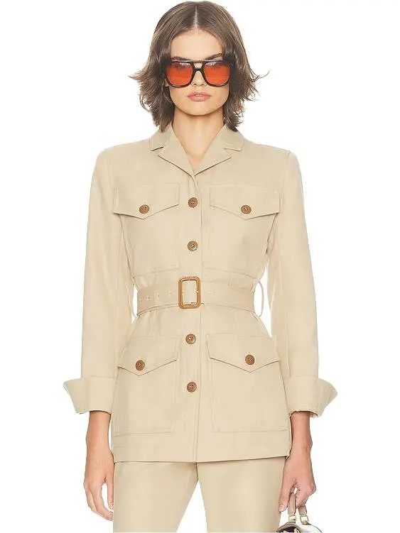 HELSA The Leisure Suit Jacket - Camel