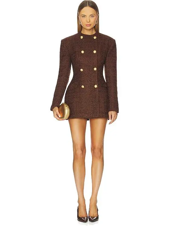 Marianna Senchina Rosie Jacket Dress - Brown