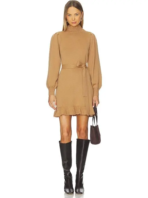 Paige Julita Knit Dress - Camel