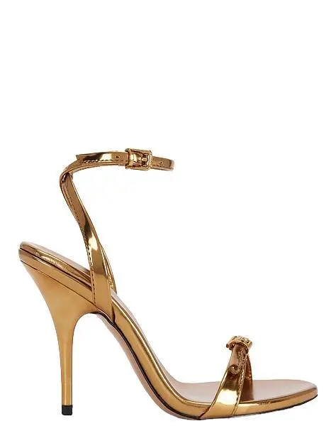 Steve Madden Foxx Metallic Sandal - Bronze