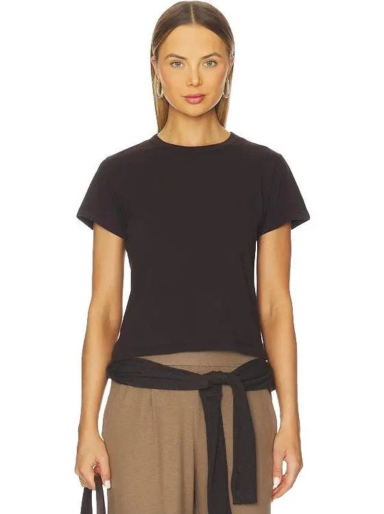 LESET The Margo Tee - Chocolate