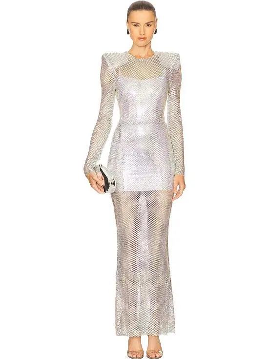 ZHIVAGO Shimmer Gown - Mirror