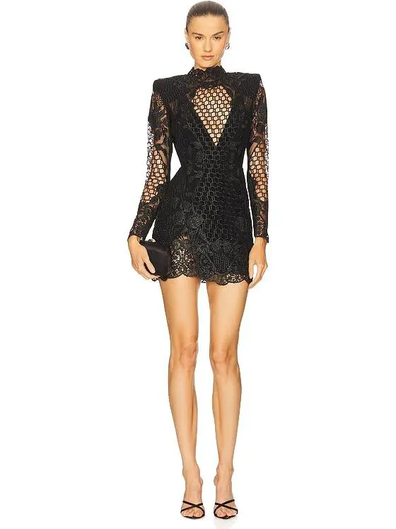 ZHIVAGO Echo Mini Dress - Black
